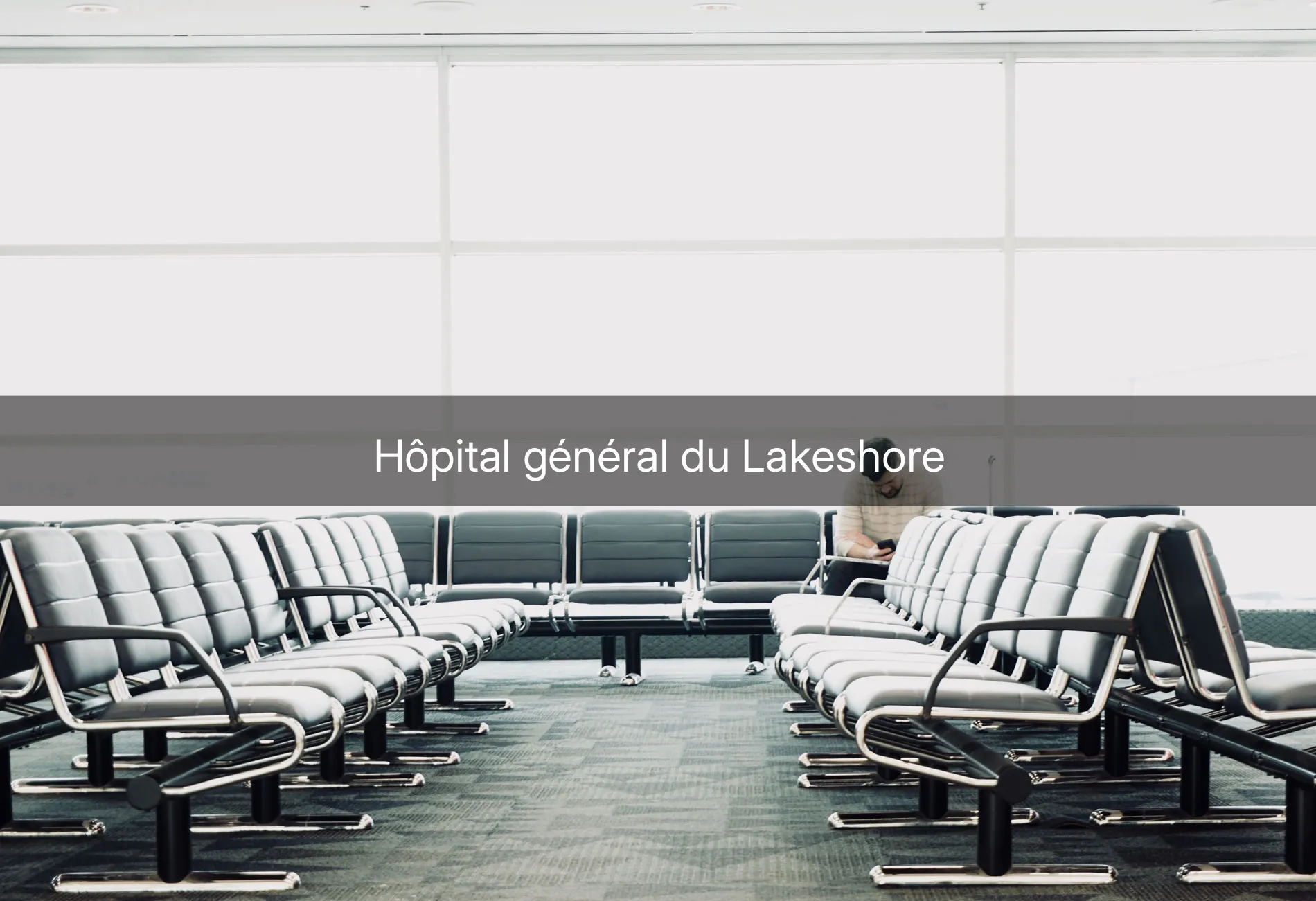 Hôpital général du Lakeshore – ER Occupancy rate and possible wait time ...